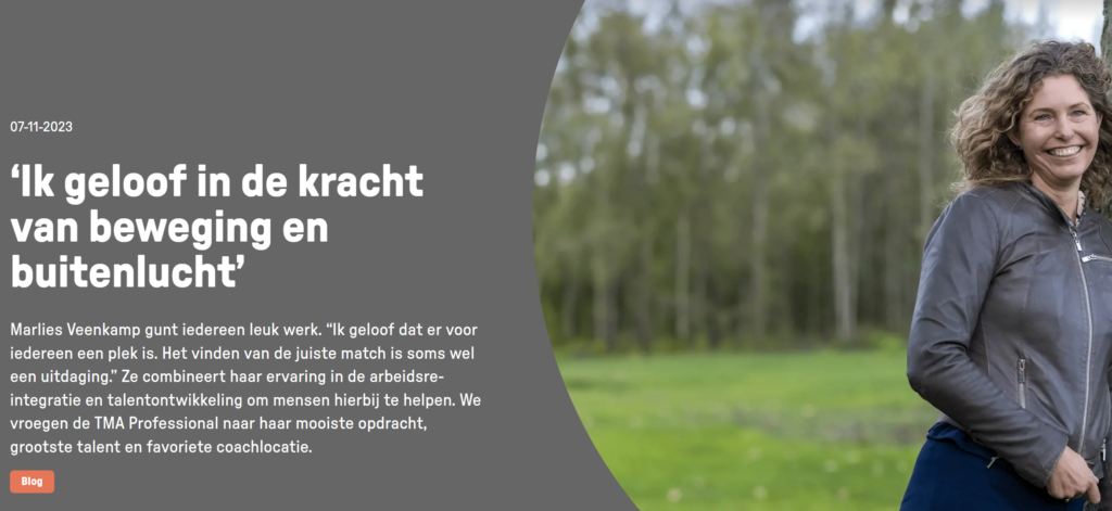 Interview van TMA Nederland over outside Talent Management – Outside Re ...